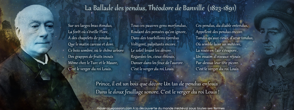 La ballade des pendus de Théodore de Banville | Moyen Âge Passion