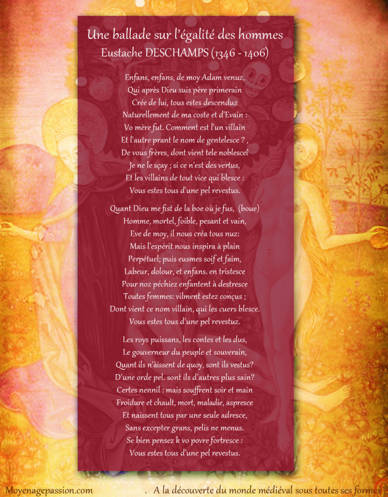 ballade_poesie_morale_medieval_eustache_deschamps_morel_egalite_hommes ...