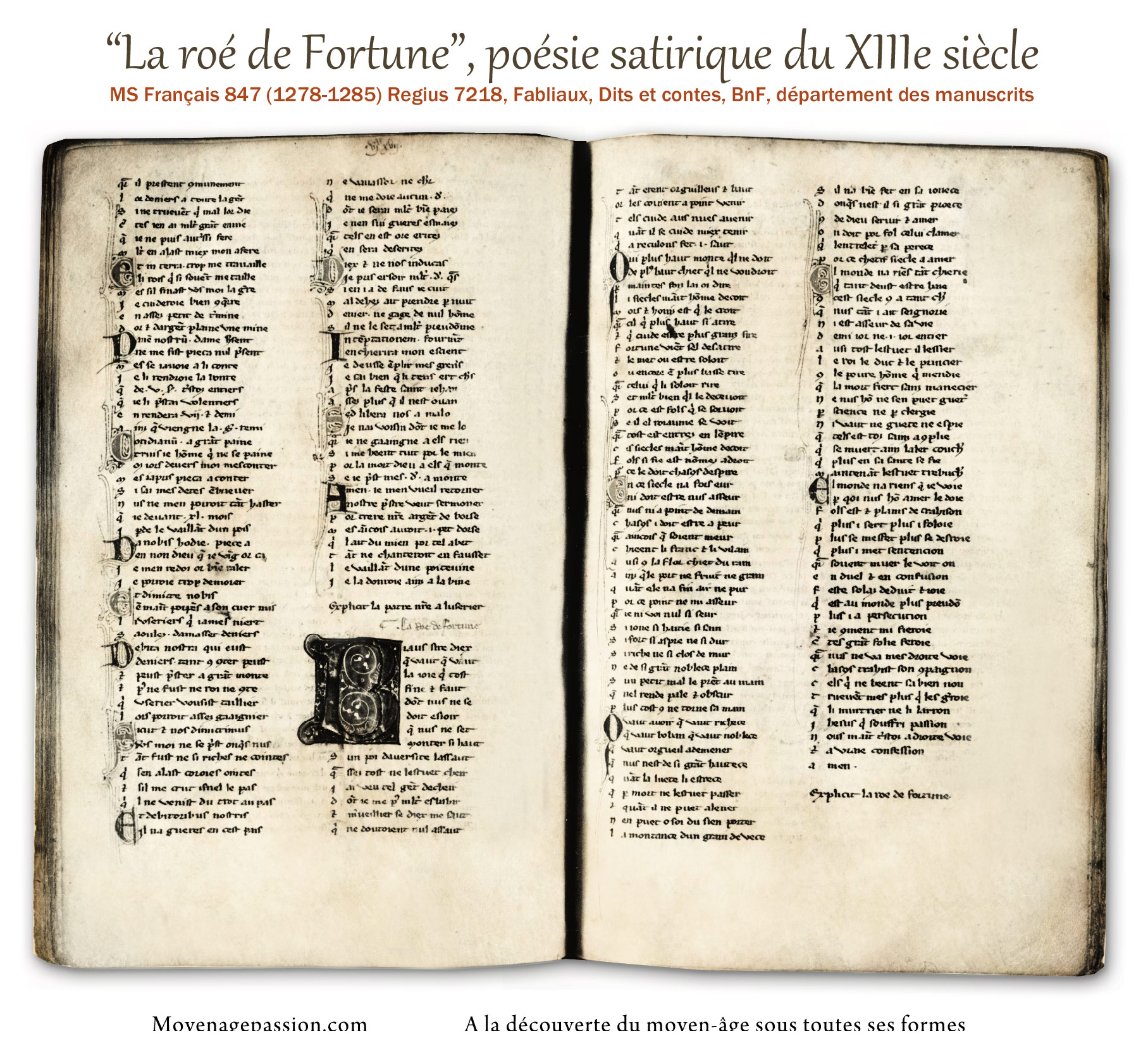 Redaction d'un fabliau du Moyen-Age avec morale " qui ne risque rien n ...